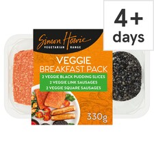 Simon Howie Veggie Breakfast Pack 330G - Tesco Groceries