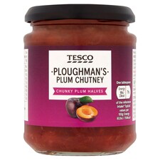 Tesco Ploughmans Plum Chutney 295G - Tesco Groceries