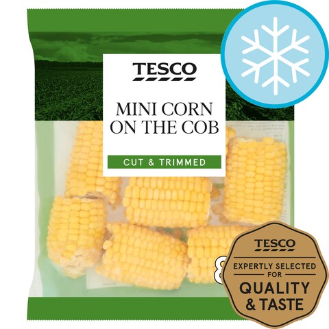 Tesco Supersweet Mini Corn On The Cob 875G - Tesco Groceries
