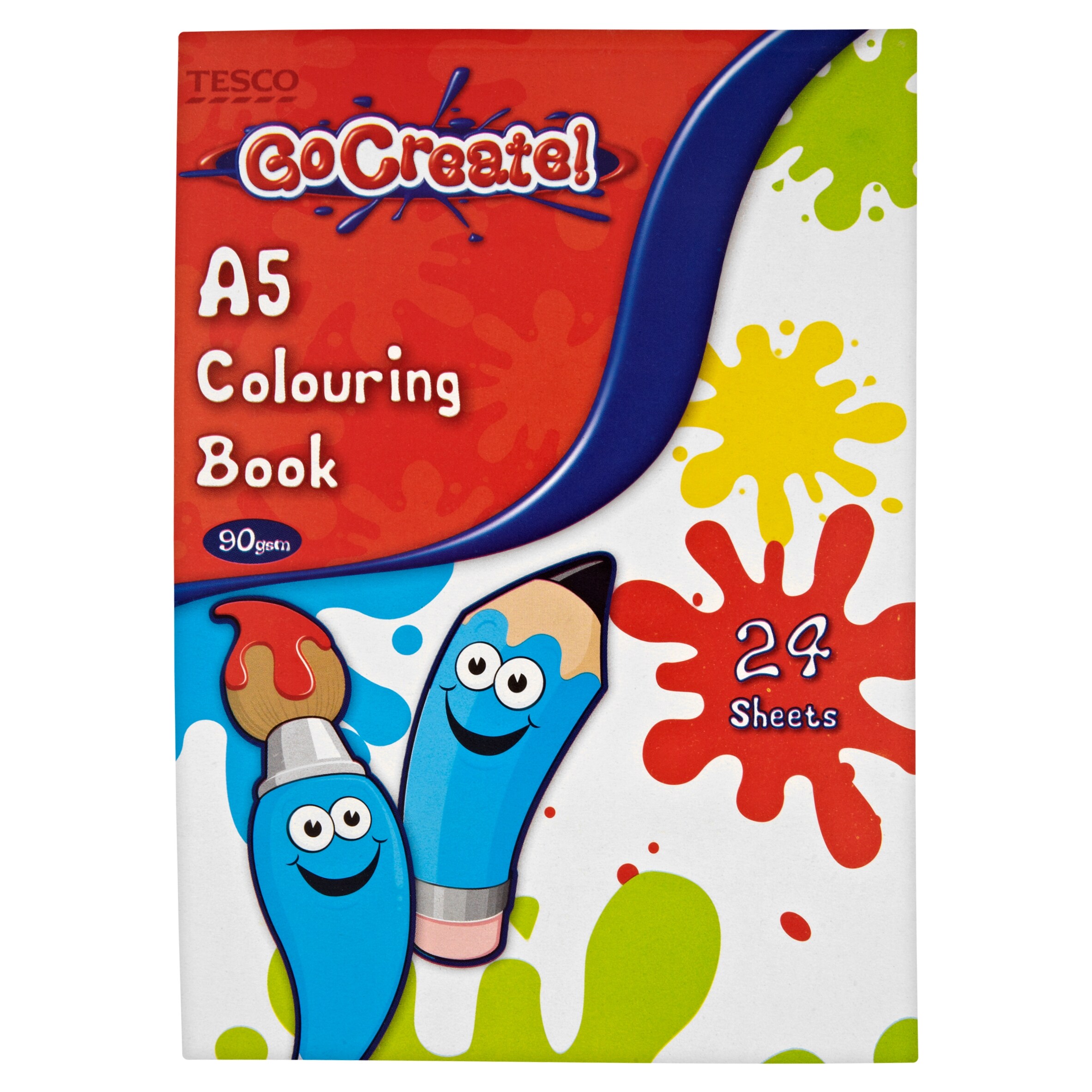 Tesco Go Create A5 Colouring Book - Tesco Groceries