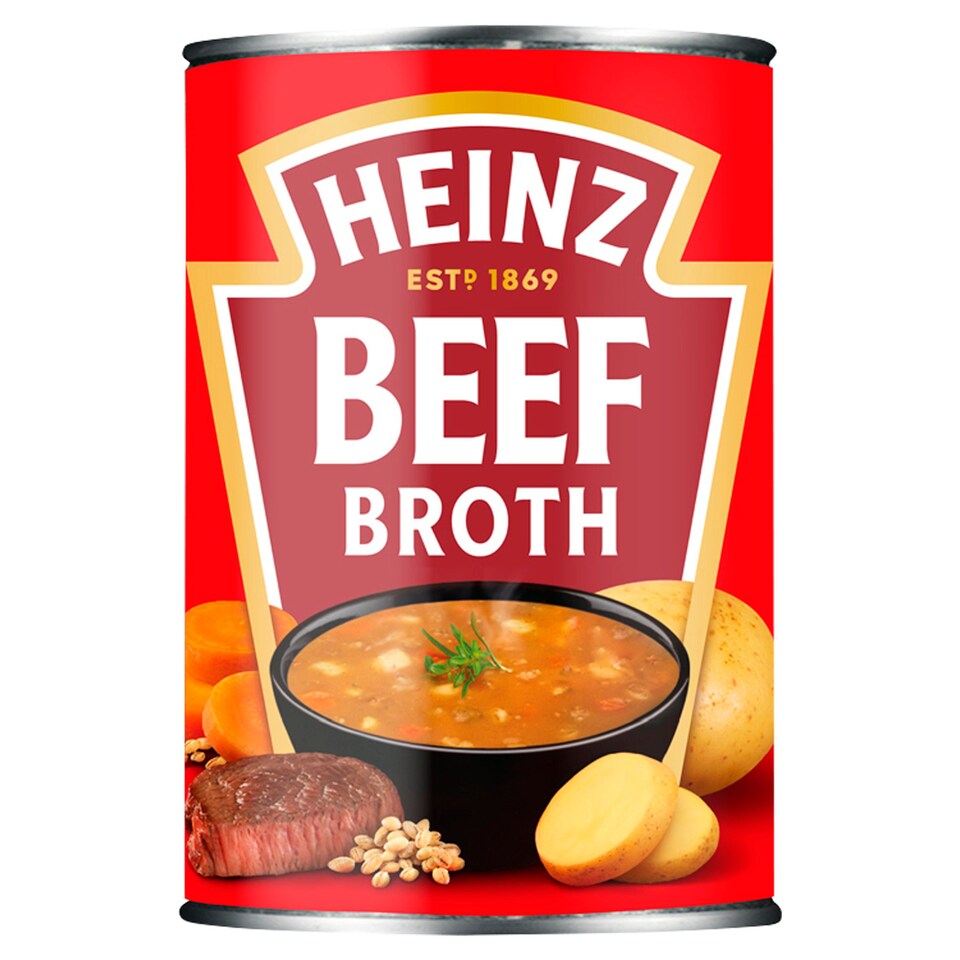 Heinz Beef Broth Soup 400G - Tesco Groceries