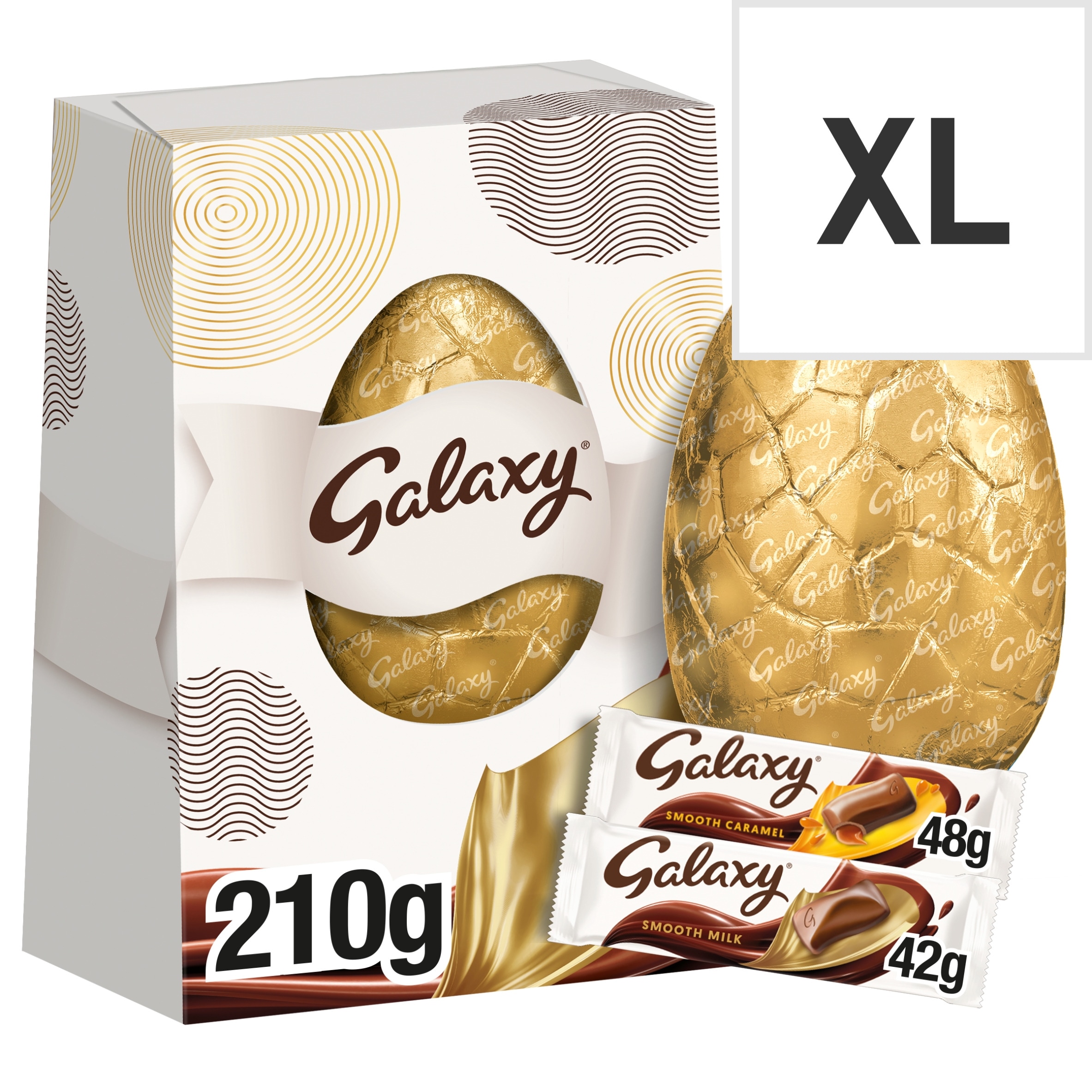 Galaxy Milk Chocolate Easter Egg 210g - Tesco Groceries