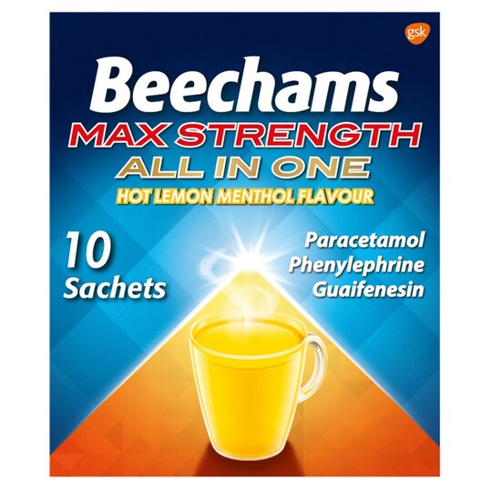 BEECHAMS ALL IN ONE ULTRA DRINK 10S - Tesco Groceries