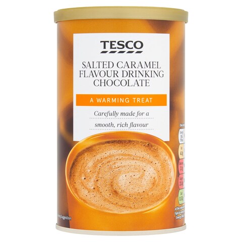 Tesco Salted Caramel Flavour Drinking Choc 300g - Tesco Groceries