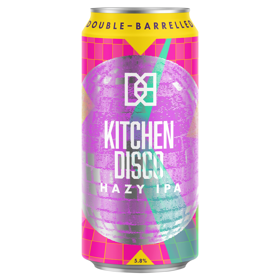Double-Barrelled Kitchen Disco Hazy IPA 440ml - Tesco Groceries