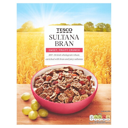 Tesco Sultana Bran Cereal 750G - Tesco Groceries