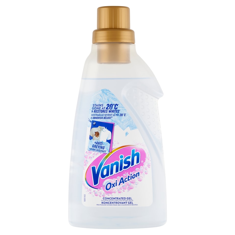 Vanish Oxi Action Stain Remover and Bleaching Gel Concentrate 750 ml ...