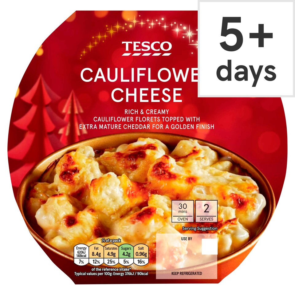 Tesco Cauliflower Cheese 350G - Tesco Groceries