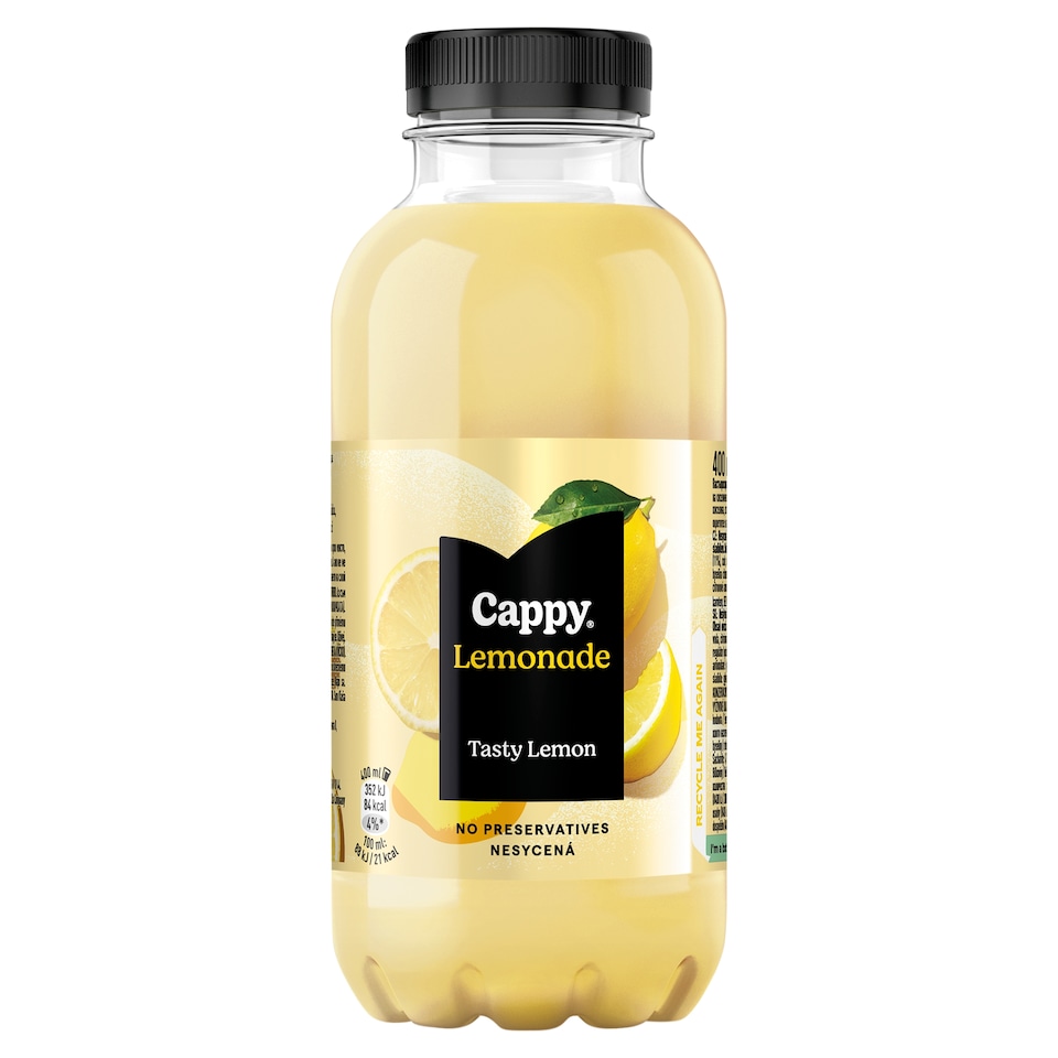 Cappy Lemonade Tasty Lemon 400 ml - Tesco Groceries