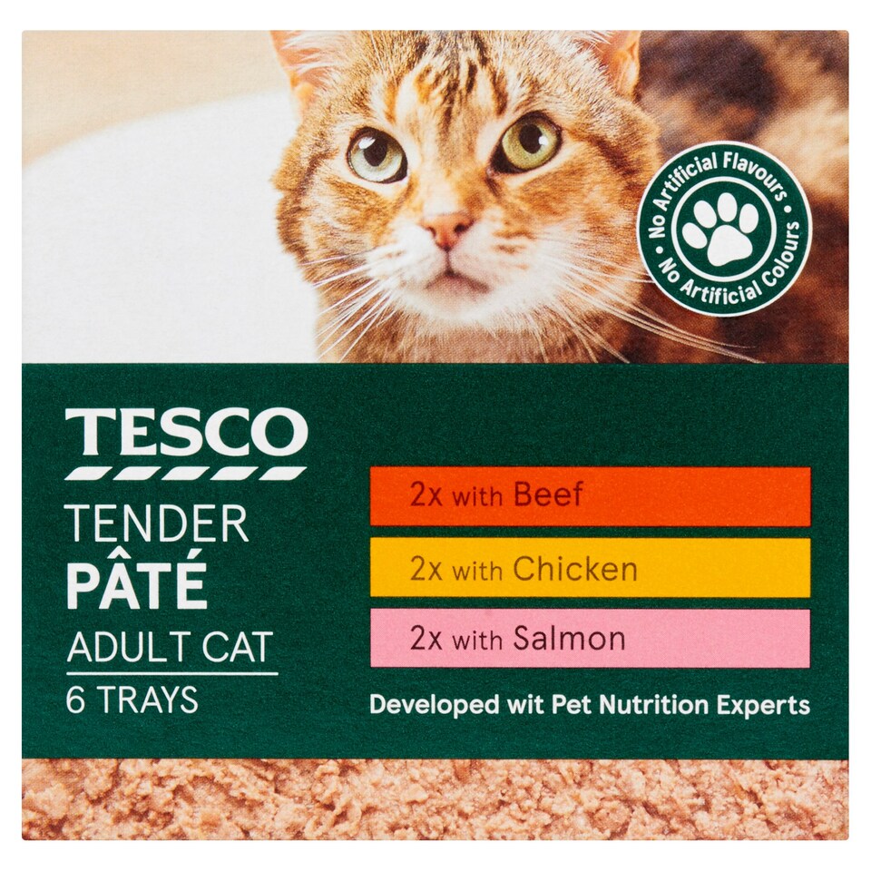 Tesco Classic Multipack Pate Selection 6X100g - Tesco Groceries