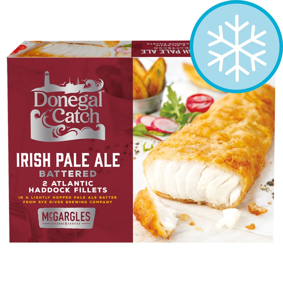 Donegal Catch Beer Battered Haddock 270G - Tesco Groceries