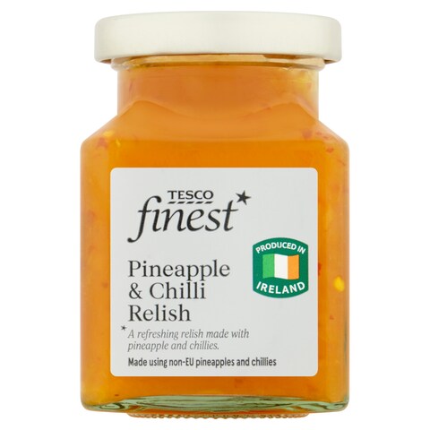 Tesco Finest Pineapple & Chilli Relish 210g - Tesco Groceries