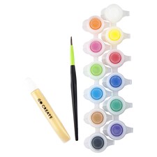 Tesco Go Create Silk Paints With Brush - Tesco Groceries