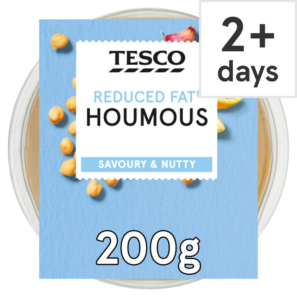 Tesco.Reduced Fat Houmous 200G (C) - Tesco Groceries