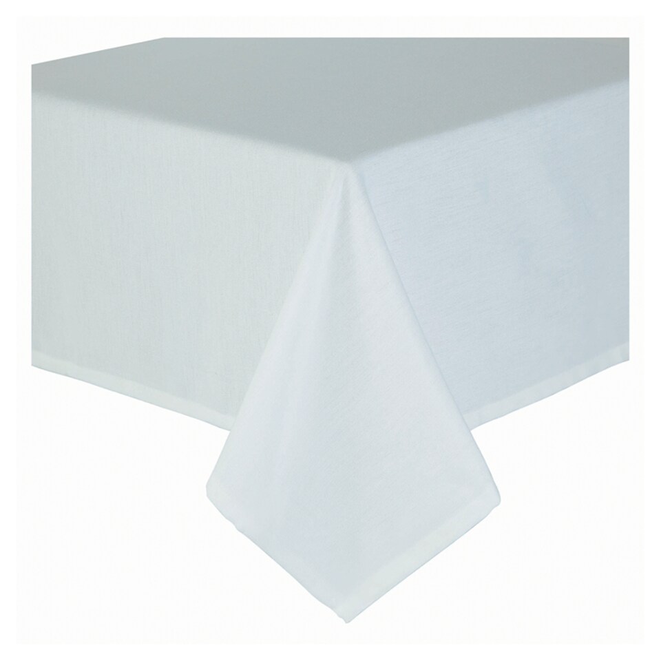 Tesco White Large Tablecloth L240xw180cm - Tesco Groceries