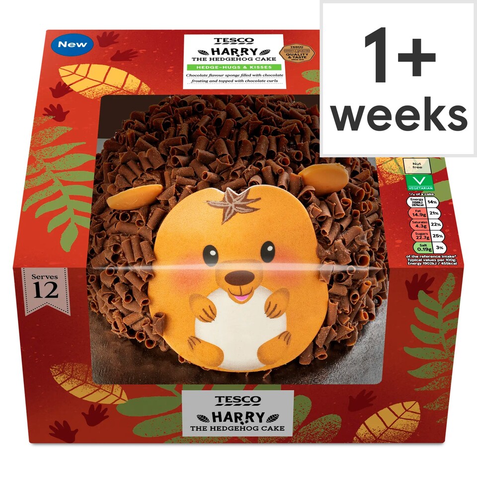 Tesco Harry the Hedgehog Cake - Tesco Groceries