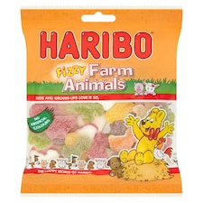 Haribo Fizzy Farm Animals Sweets 215G - Tesco Groceries