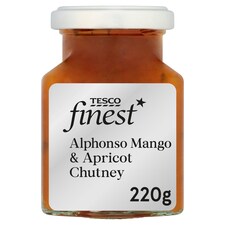 Tesco Finest Mango Apricot & Coriander Chutney 220G - Tesco Groceries