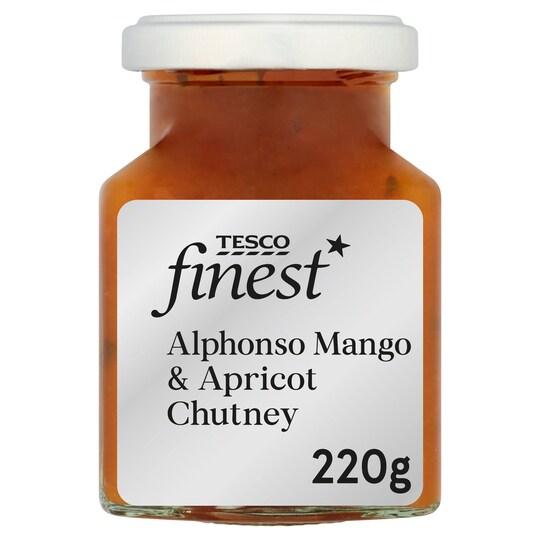 Tesco Finest Mango Apricot & Coriander Chutney 220G - Tesco Groceries