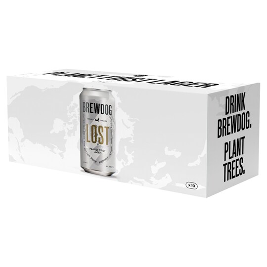 Brewdog Lost Lager 10X440ml - Tesco Groceries