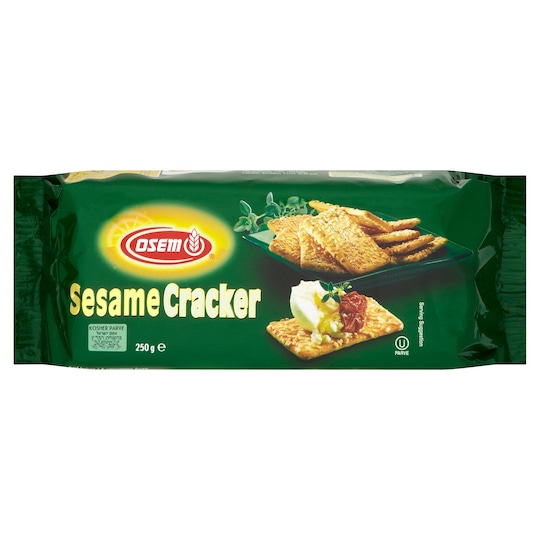 Osem Sesame Crackers 250G - Tesco Groceries