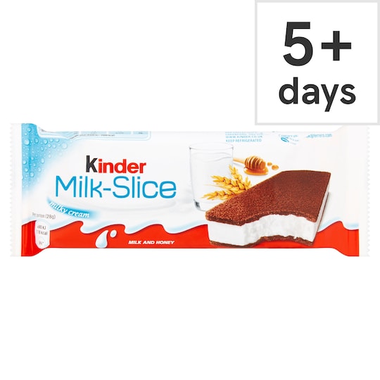 Ferrero Kinder Milk Slice 5 X 28G - Tesco Groceries