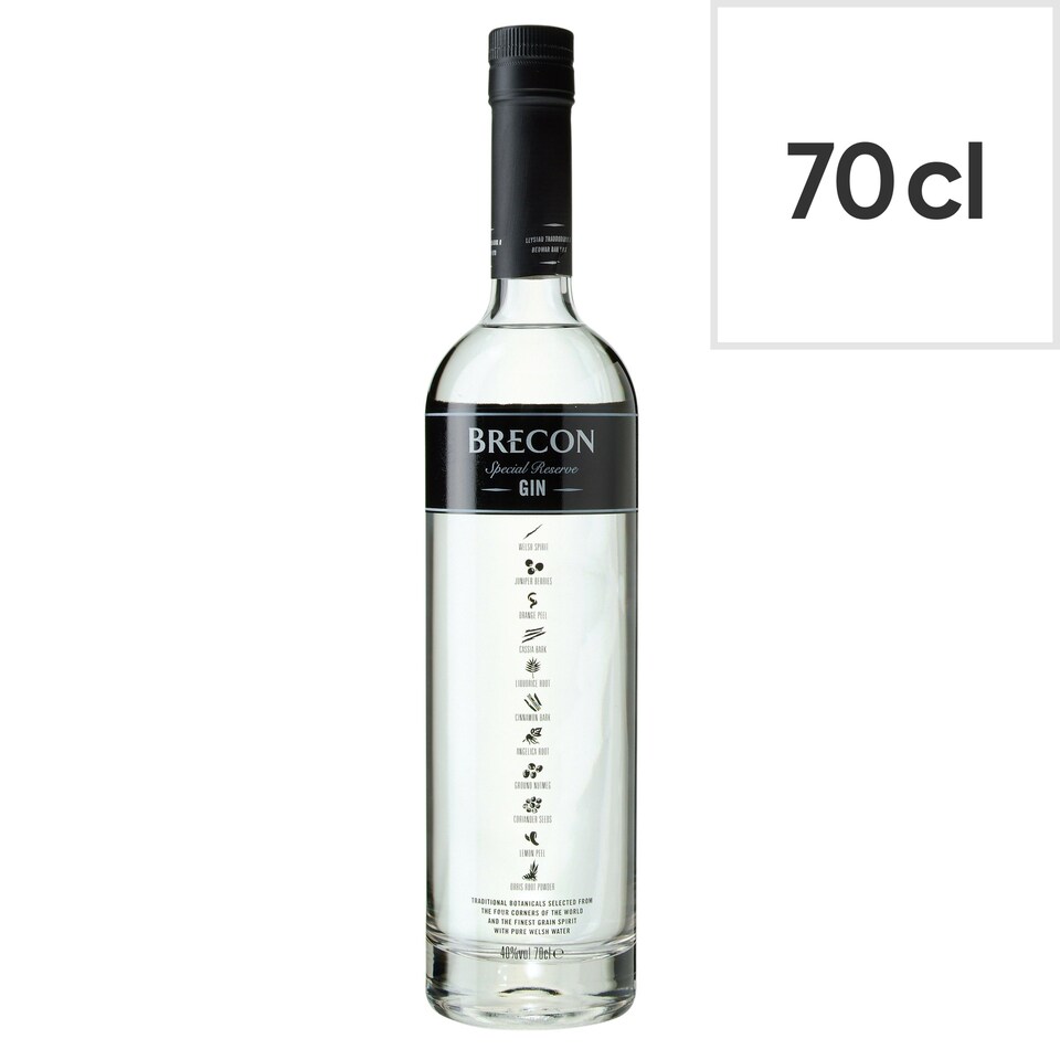 Brecon Special Reserve Gin 70Cl - Tesco Groceries