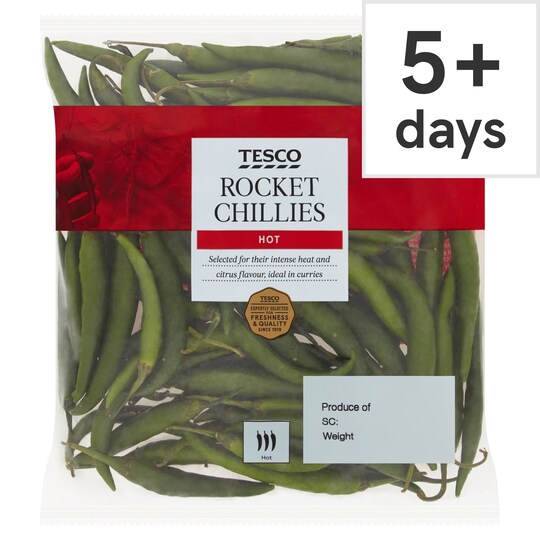 Tesco Rocket Chillies 250G - Tesco Groceries