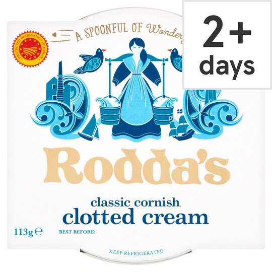Rodda's Clotted Cream 113G - Tesco Groceries
