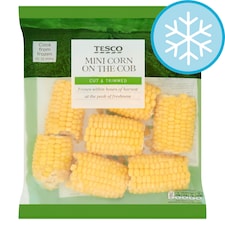 Tesco Supersweet Mini Corn On The Cob 875G - Tesco Groceries