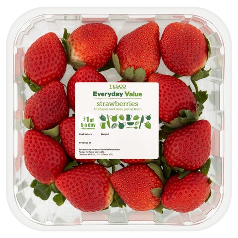 Tesco Every Day Value Strawberries 400G - Tesco Groceries