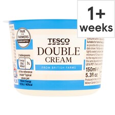 Double & Extra Thick Cream - Tesco Groceries
