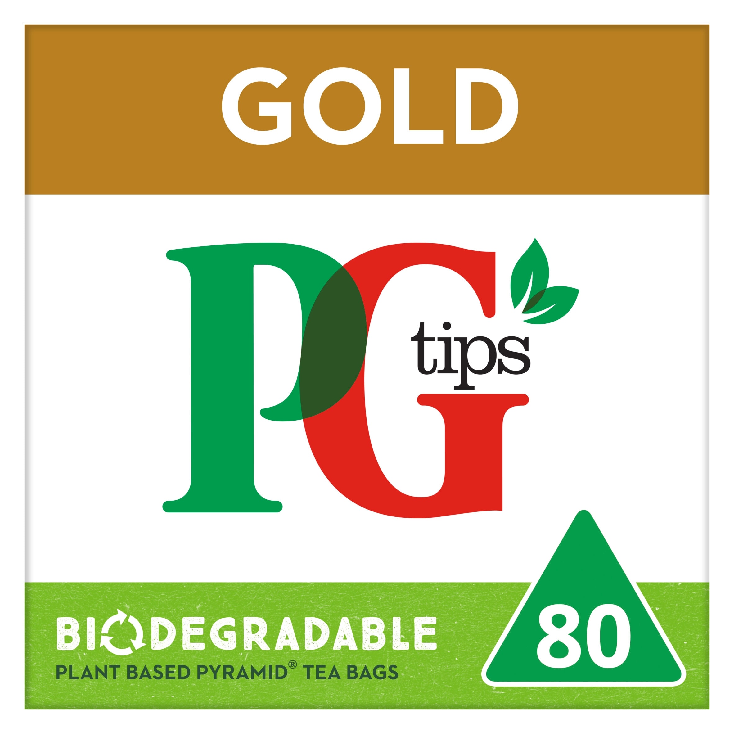 Pg Tips Gold 80S Pyramid Teabags 232G - Tesco Groceries