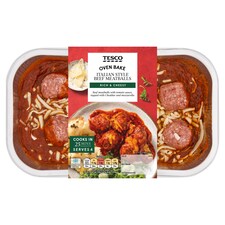 Tesco Italian Style Meatballs 600G - Tesco Groceries