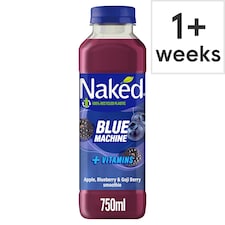 Naked Blue Machine Smoothie 750Ml - Tesco Groceries