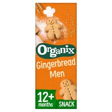 Organix 15 Gingerbread Men 135G - Tesco Groceries