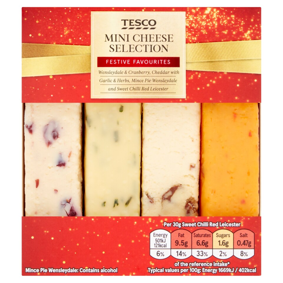 Tesco Mini Cheese Selection 320G - Tesco Groceries