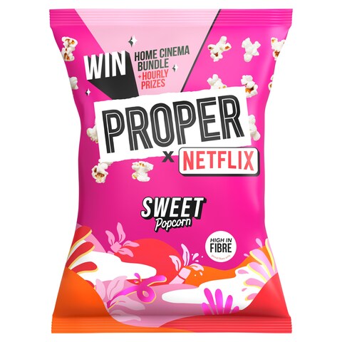 Propercorn Perfectly Sweet Popcorn 90G - Tesco Groceries