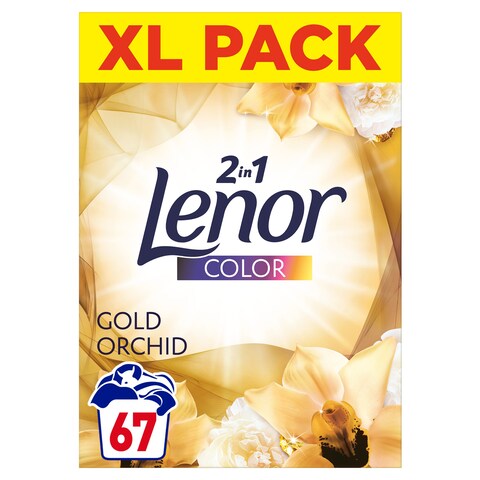 Lenor Washing Powder Gold Orchid - Color 67 Washes - Tesco Groceries