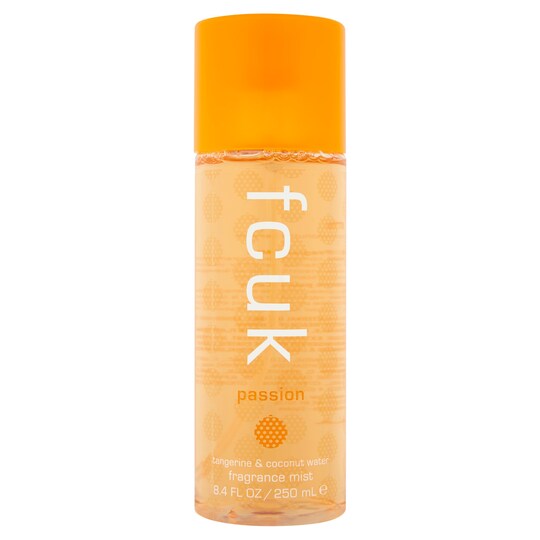 Fcuk Passion Tangarine Body Mist Spray 250Ml - Tesco Groceries
