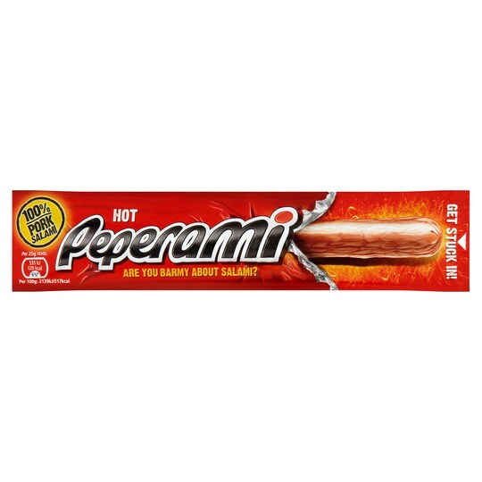 Peperami Hot 25G - Tesco Groceries