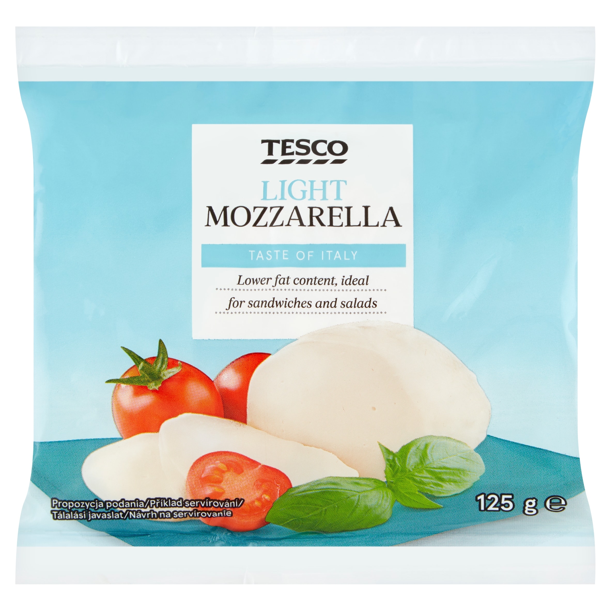 Tesco Light zsírszegény, lágy mozzarella sajt sós lében 125 g - Tesco ...