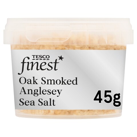 Tesco Finest Oak Smoked Anglesey Sea Salt 45g - Tesco Groceries