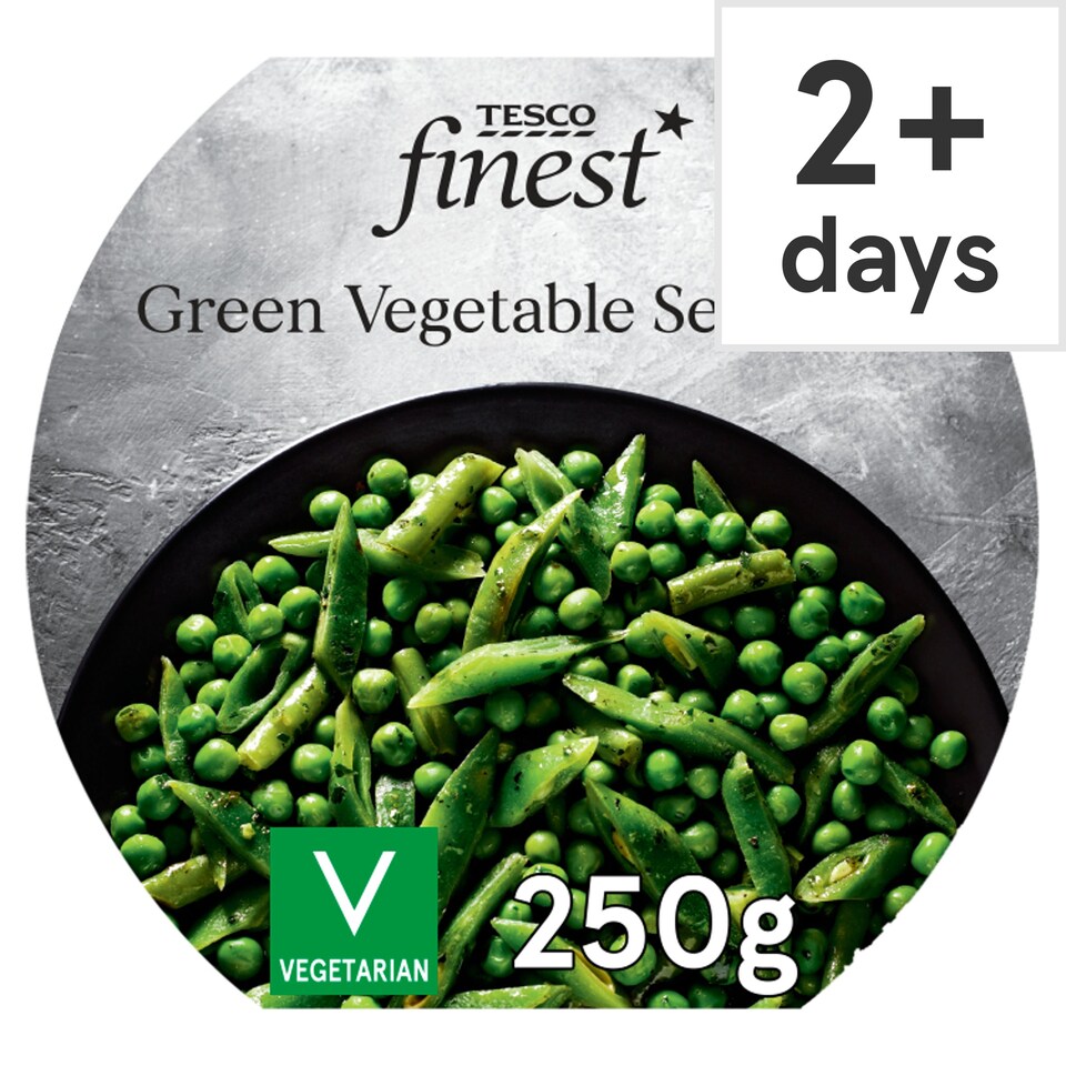 Tesco Finest Green Vegetable Selection 250G - Tesco Groceries