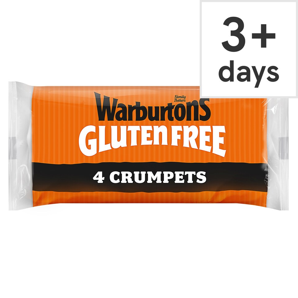 Warburtons Gluten Free Crumpets 4 Pack - Tesco Groceries