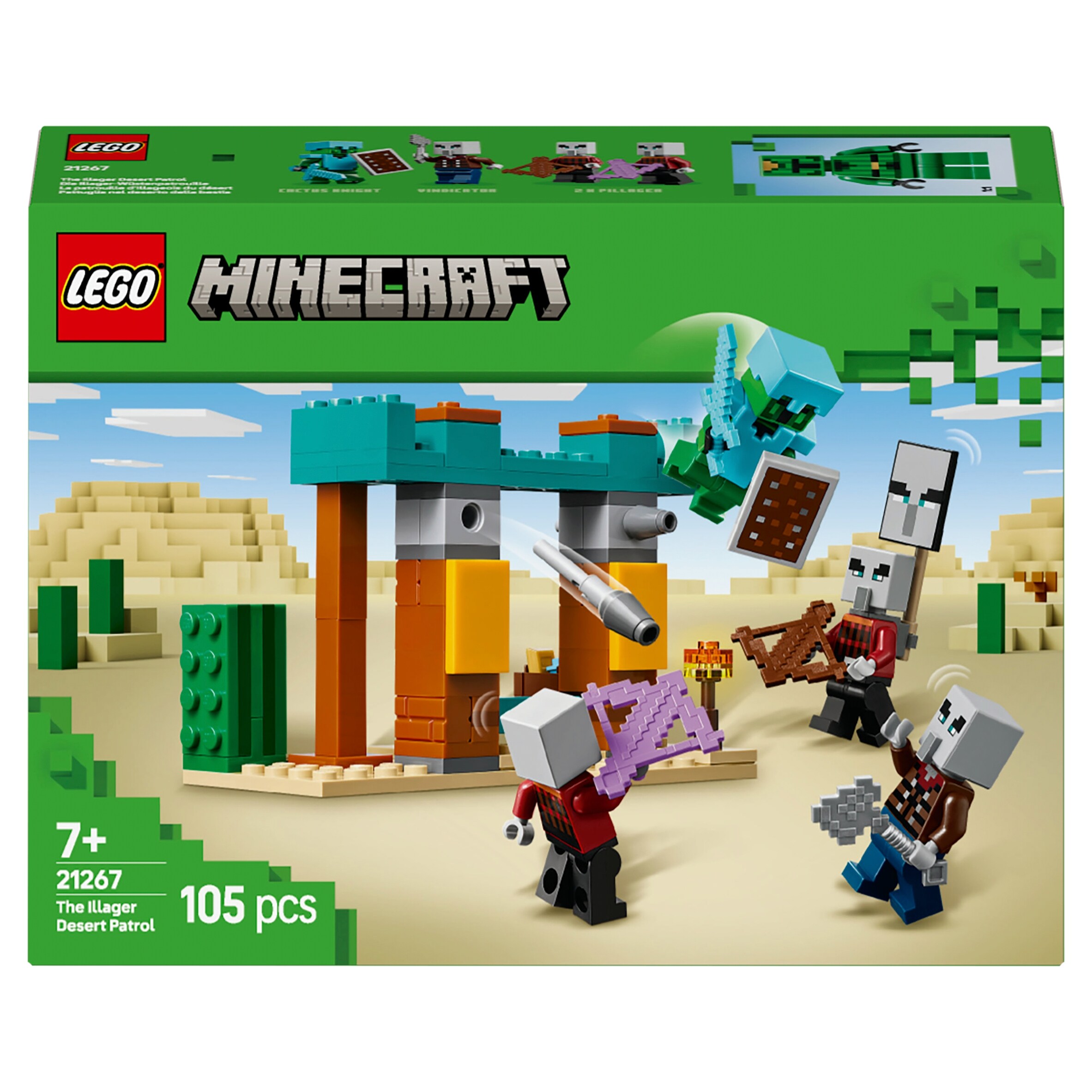 LEGO Minecraft 21267 Púštna hliadka záškodníkov - Tesco Groceries