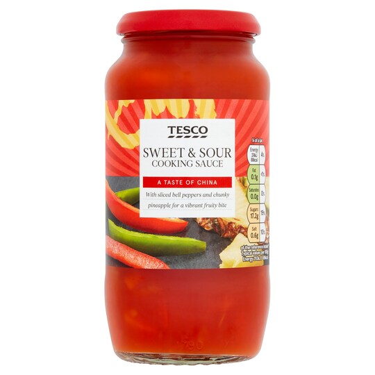 Tesco Sweet And Sour Sauce 510g Tesco Groceries