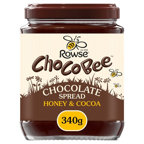 Rowse Choco Bee Chocolate Spread With Honey 340G - Tesco Groceries