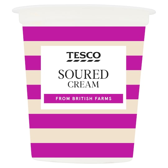 Tesco Soured Cream 150Ml - Tesco Groceries