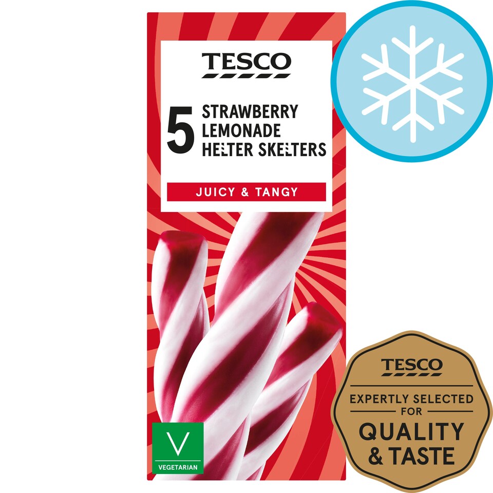 Tesco Strawberry & Lemonade Helter Skelter 5X70ml - Tesco Groceries